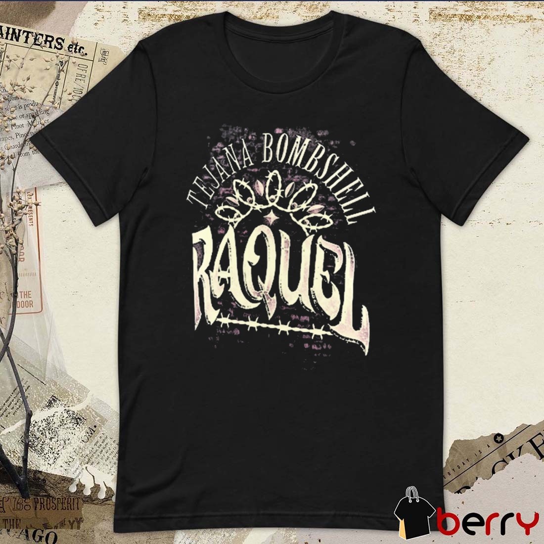Official Raquel Rodriguez Tejana Bombshell WWE 2025 Vintage t-shirt ...