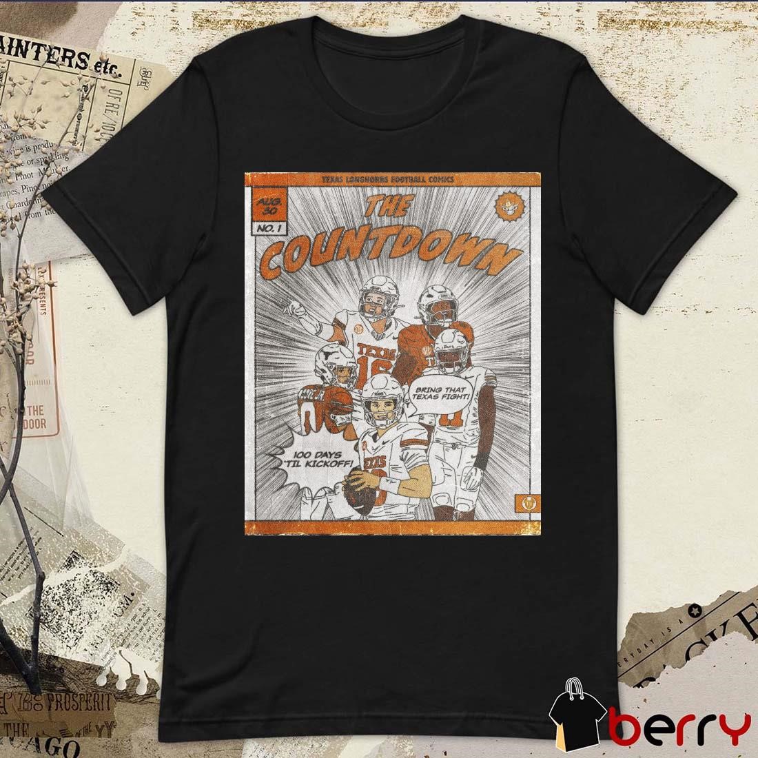 Official Texas Longhorns Football Comics The Countdown 100 Days 'Til ...