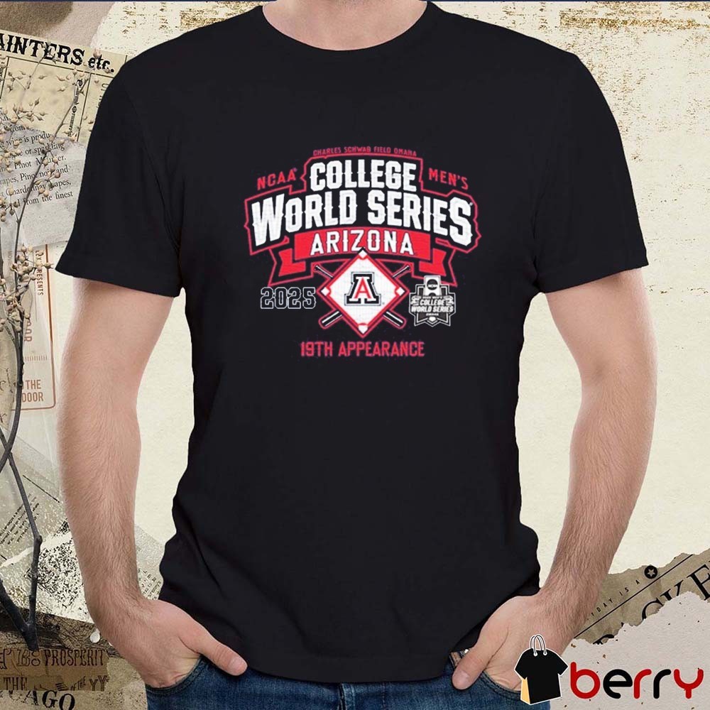 Official Arizona Wildcats NCAA Men's College World Series Bound 2025 ...