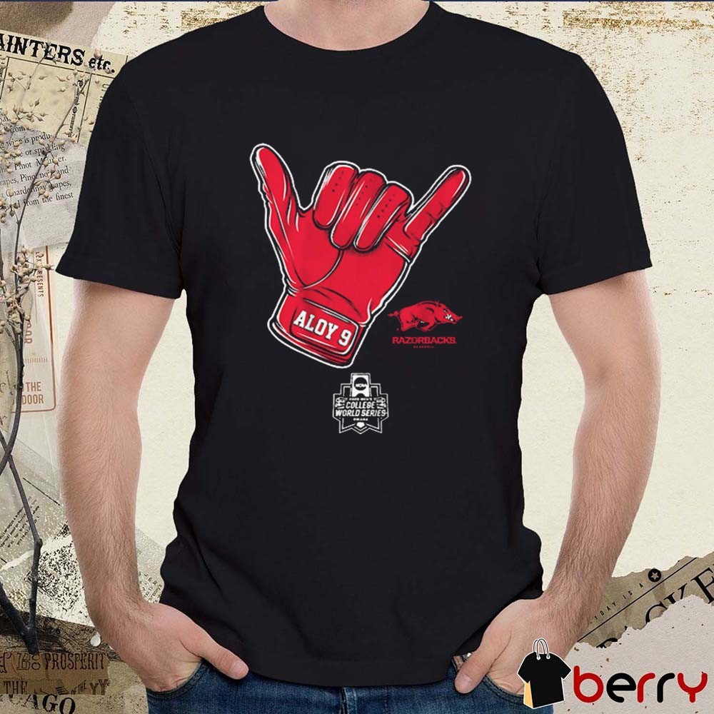 Official Arkansas Razorbacks Baseball Wehiwa Aloy 9 CWS Shaka NCAA ...