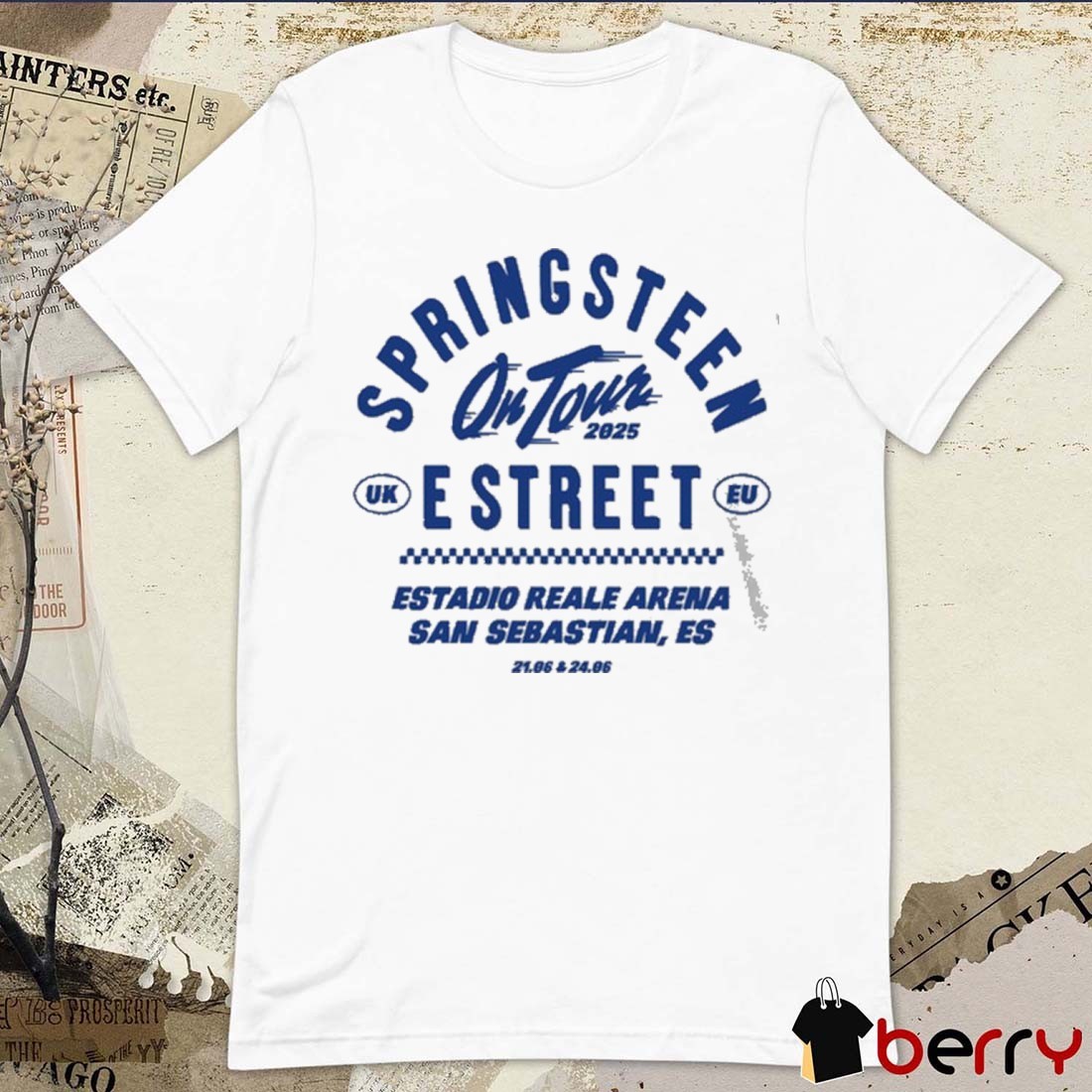 Official Bruce Springsteen And E Street Band On Tour 21-24 June 2025 ...