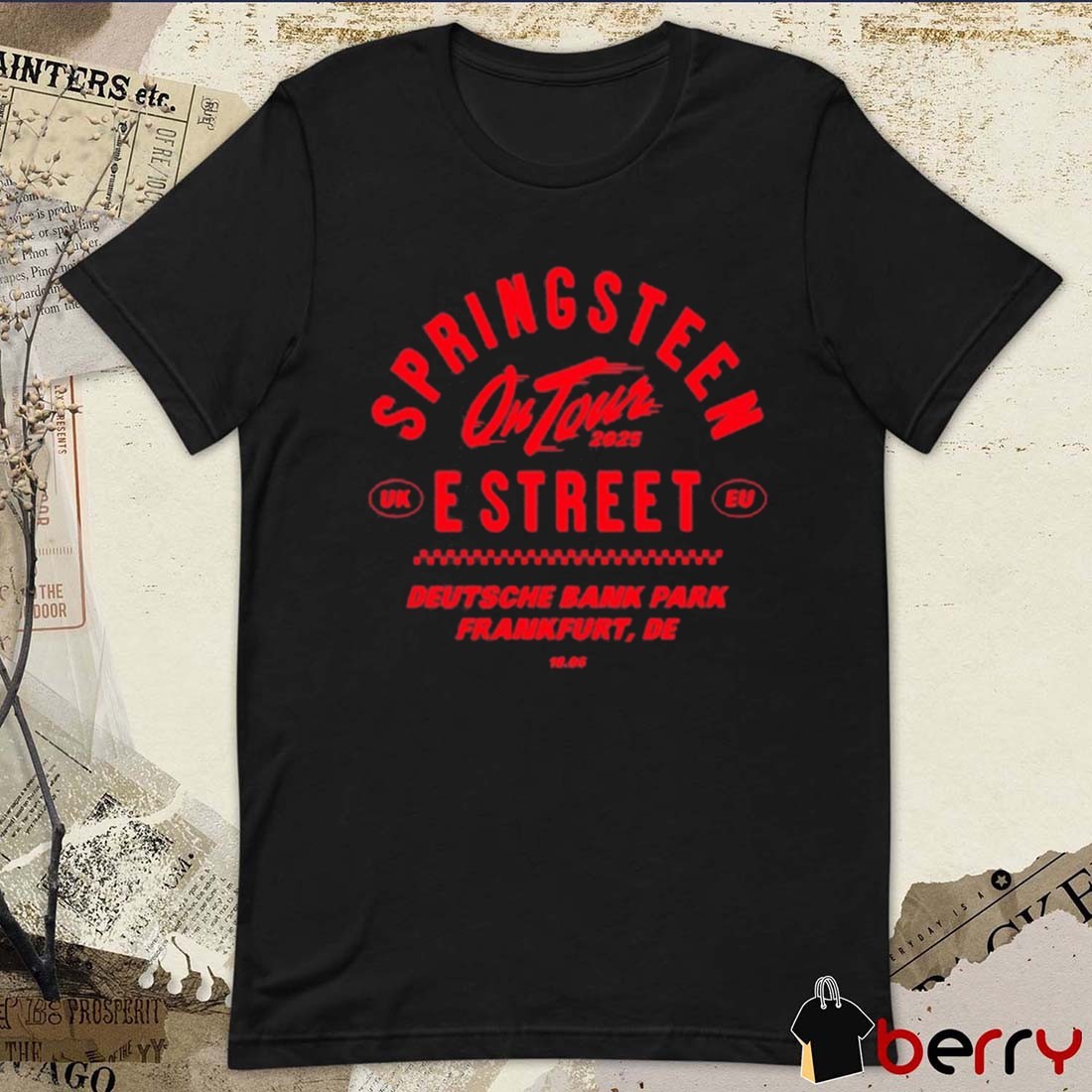 Official Bruce Springsteen and E Street Band On Tour UK EU 2025 ...