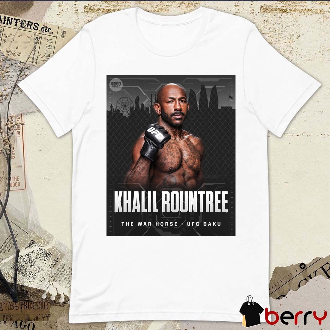 Official Khalil Rountree Jr. Win Over Jamahal Hill The War Horse UFC ...