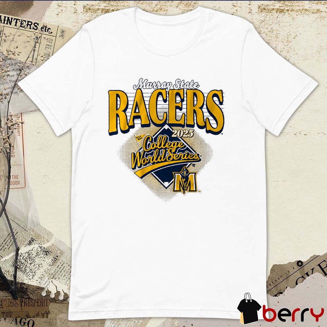 Official Murray State Racers Baseball 2025 NCAA Men's College World ...