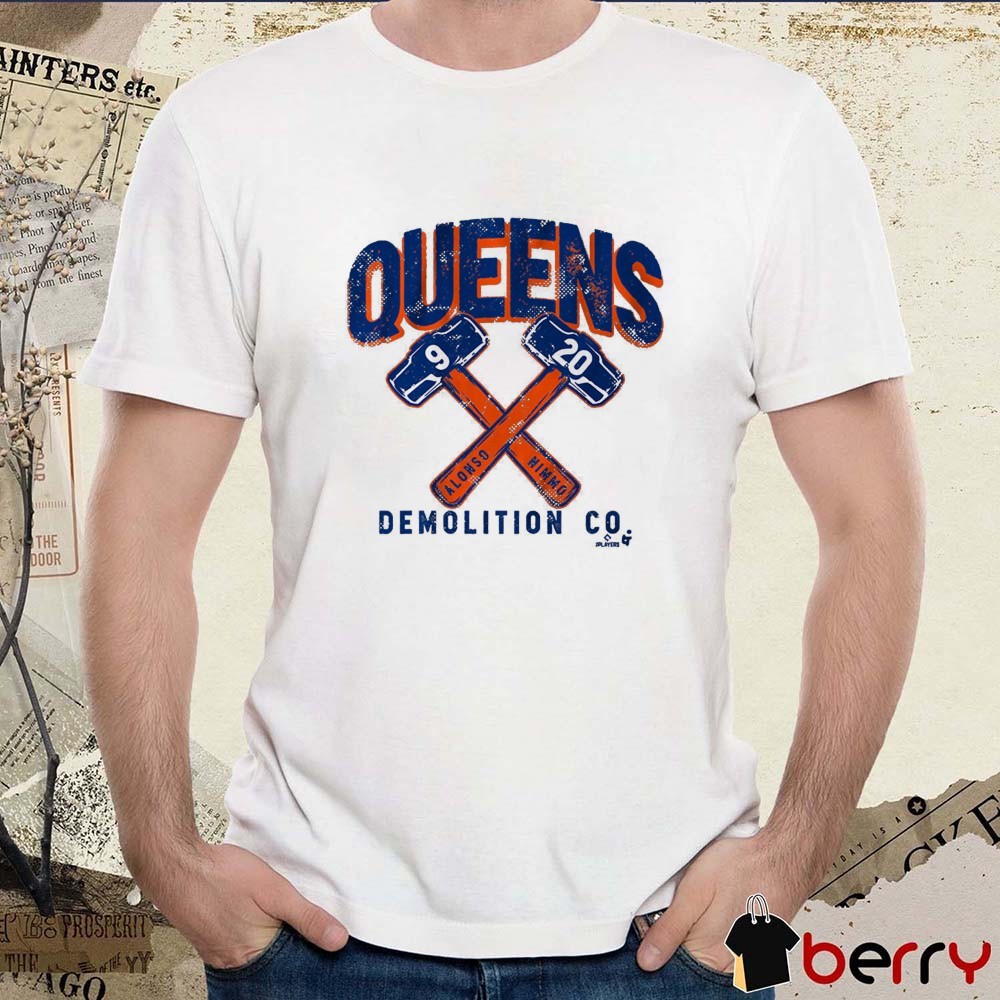 Official Pete Alonso and Brandon Nimmo Queens Demolition Co New York ...