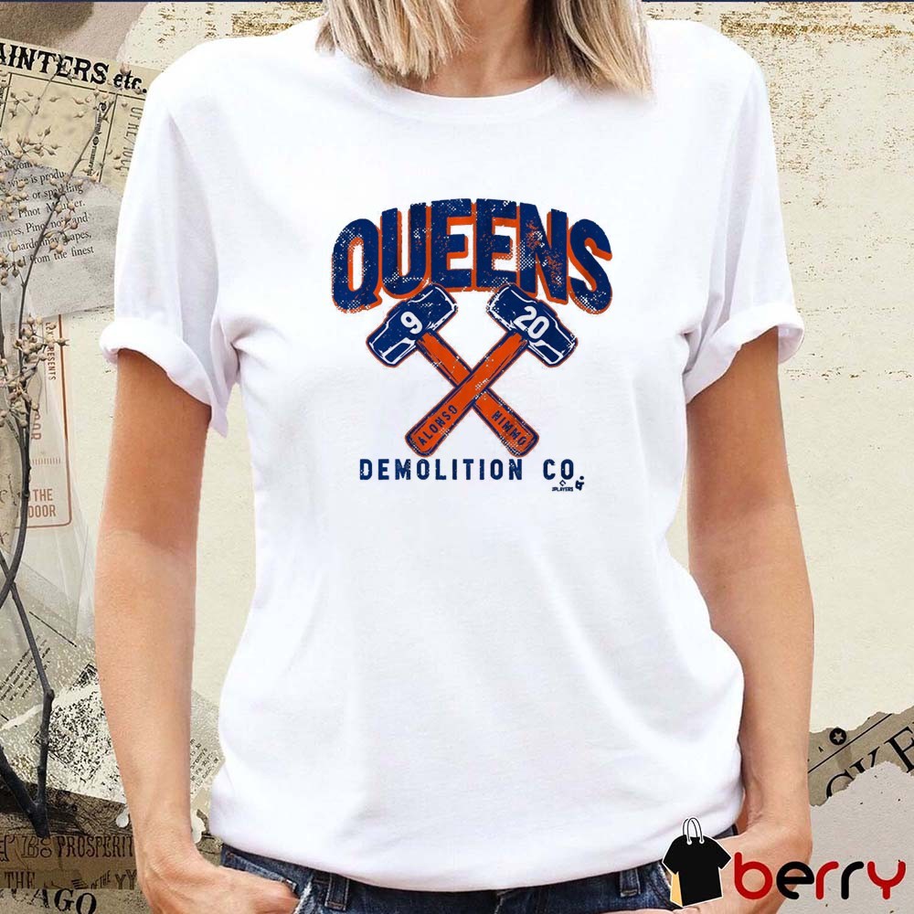 Official Pete Alonso and Brandon Nimmo Queens Demolition Co New York ...