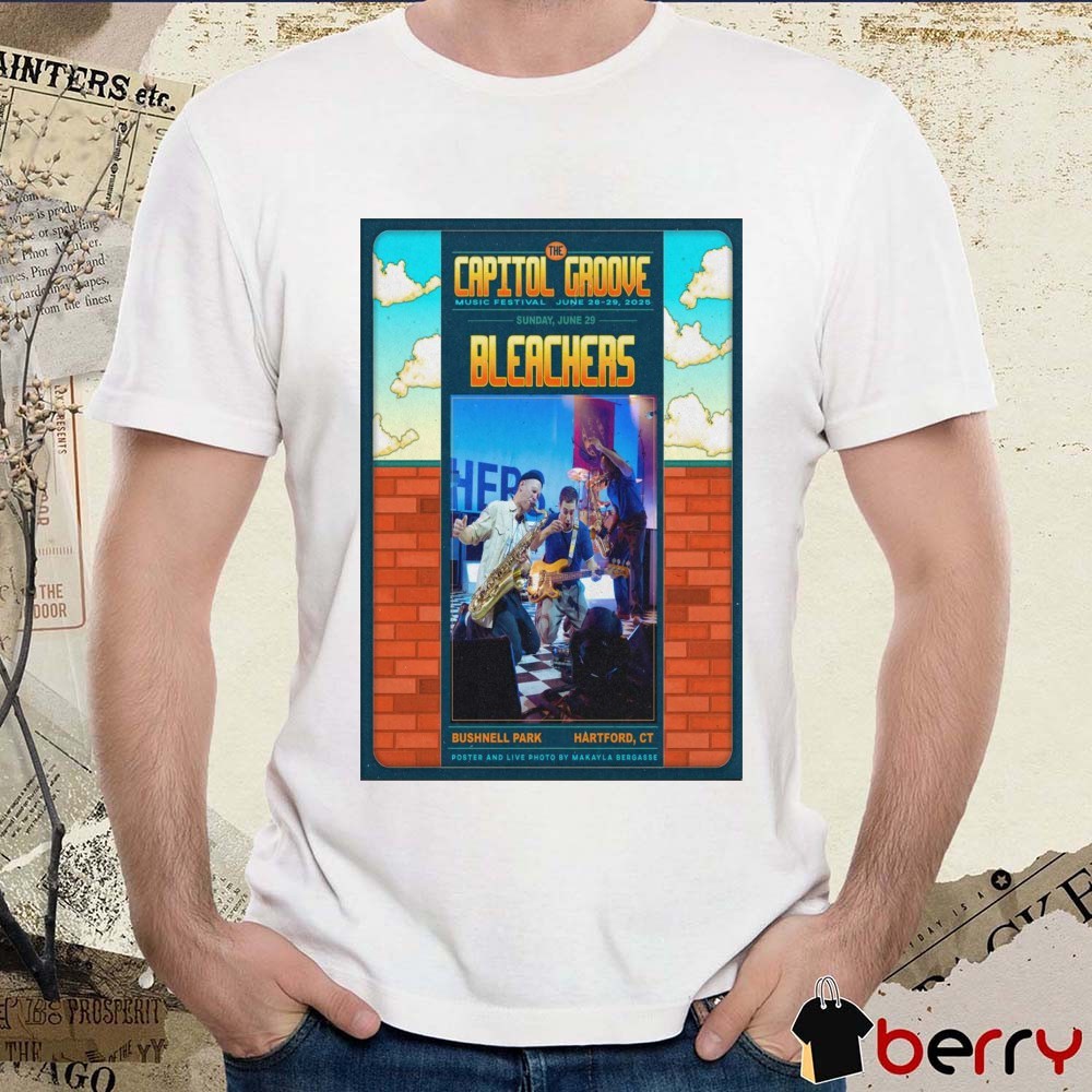 Official Poster Bleachers The Capitol Groove June 29 2025 Bushnell Park ...