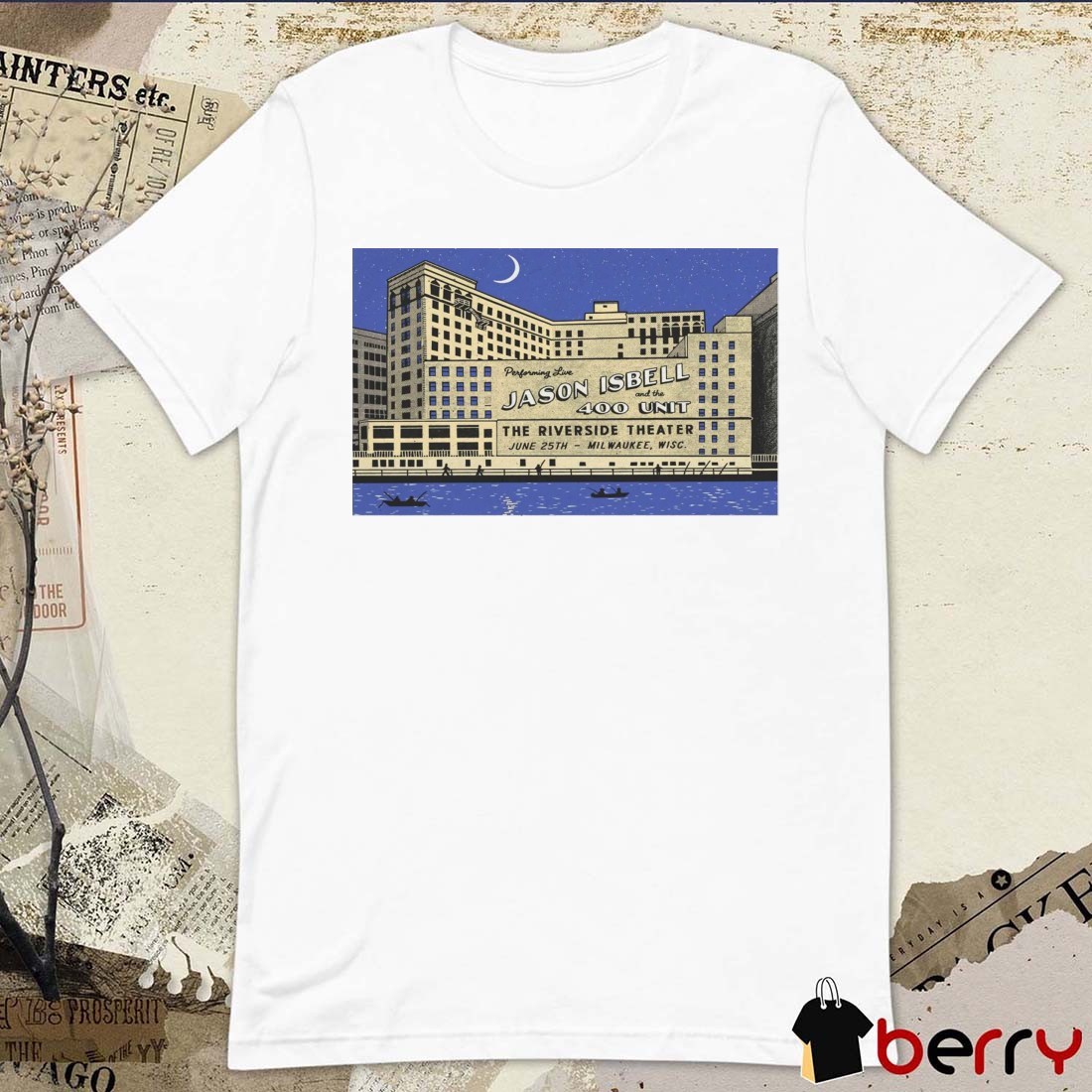 Official Poster Jason Isbell And The 400 Unit The Riverside Theater In ...