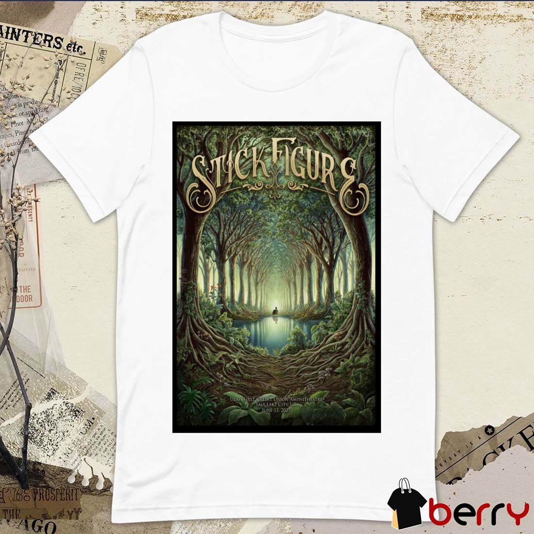 Official Poster Stick Figure At Utah First Credit Union Amphitheatre ...