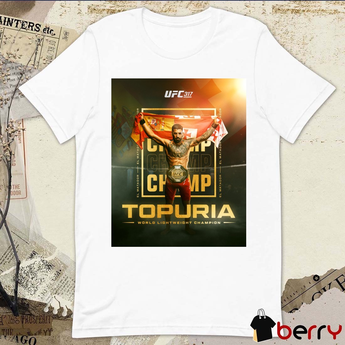 Official UFC 317 Ilia Topuria defeats Charles Oliveira World ...