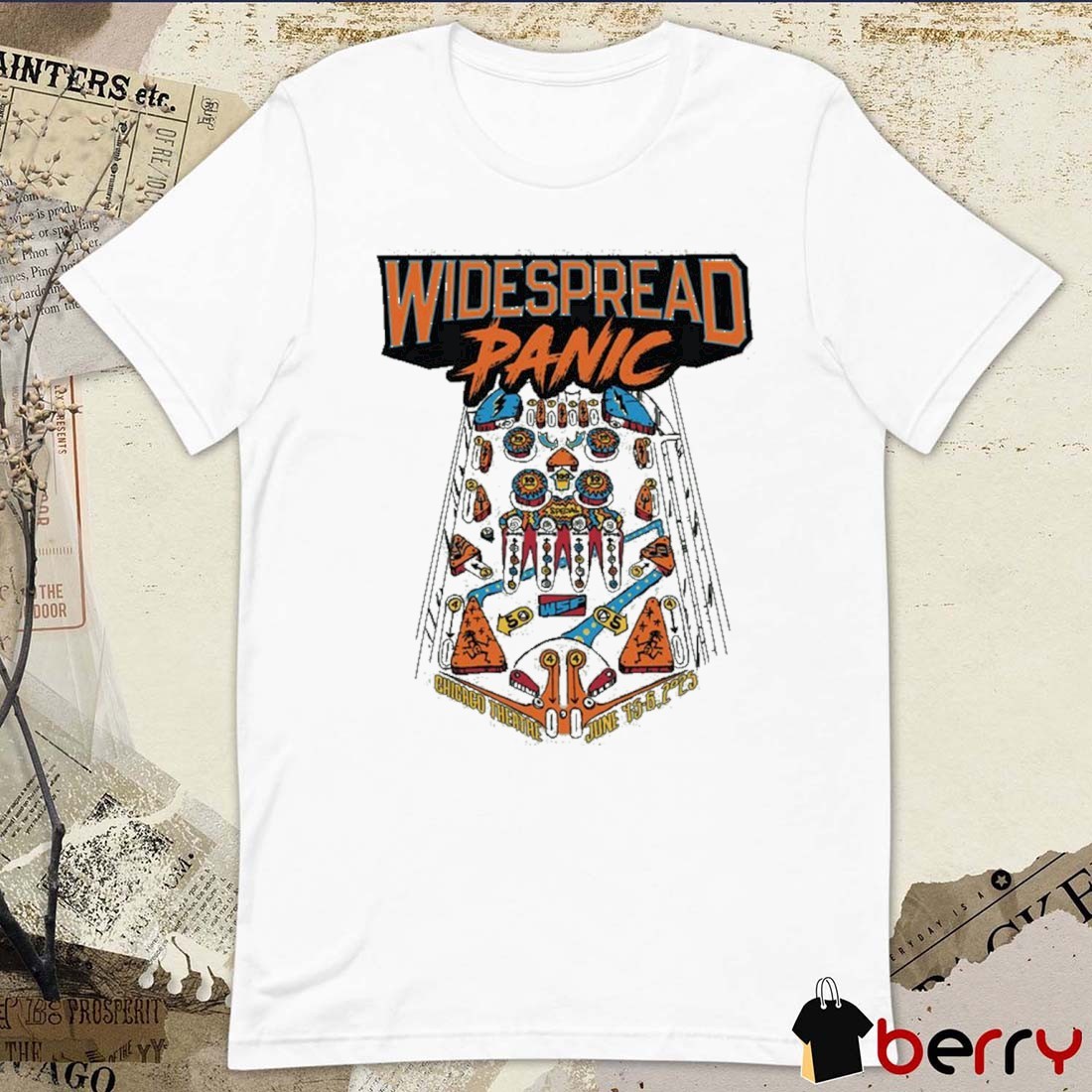 Official Widespread Panic Chicago Theatre Chicago IL On June 4 - 6 2025 ...