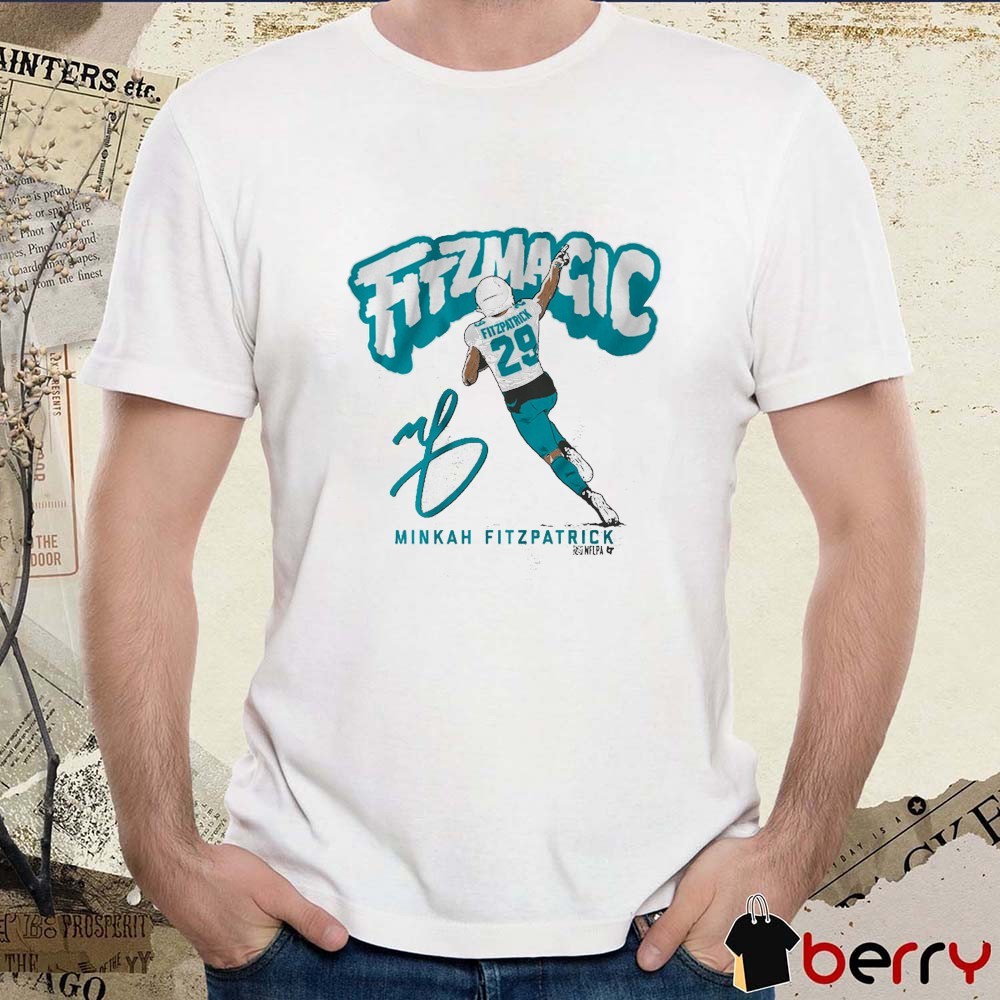 Official Minkah FItzpatrick Miami Dolphins Fitzmagic NFL 2025 Signature ...