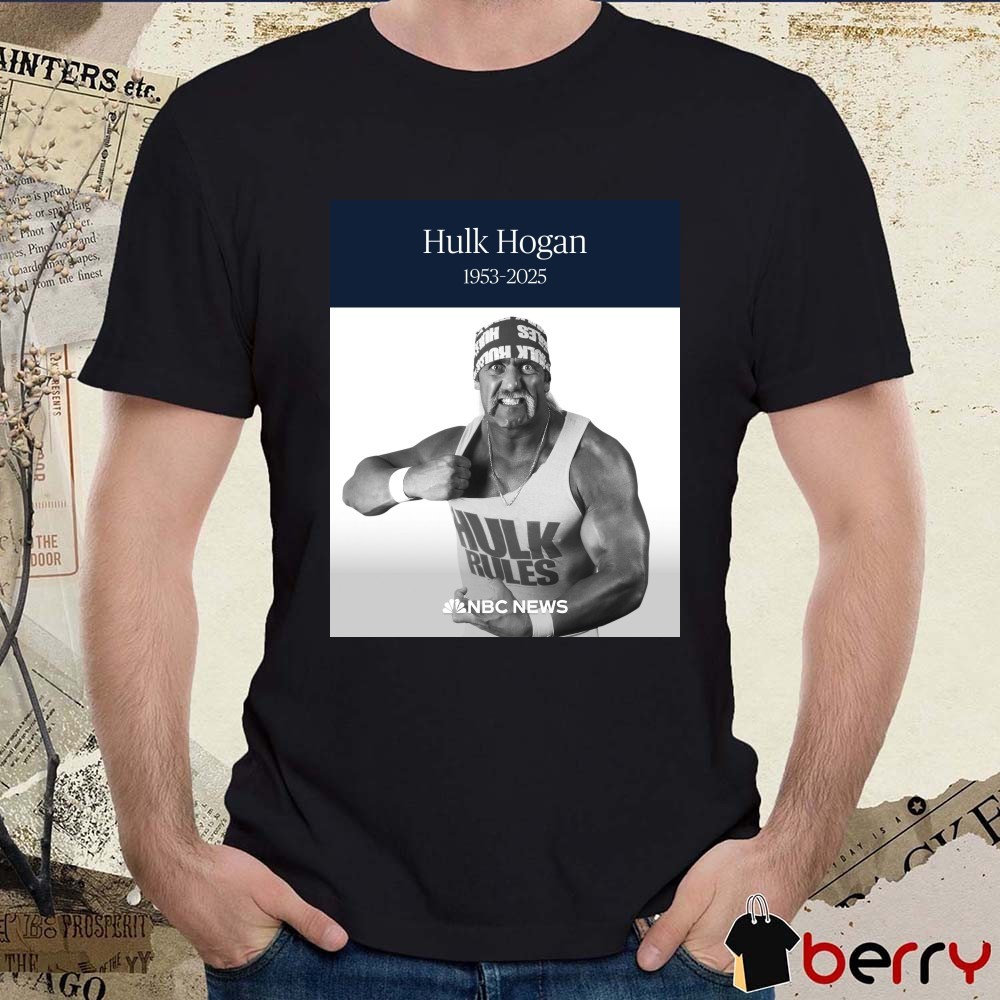 Official NBC News Hulk Hogan Ripping Has Died He Was 71 1953 - 2025 t ...