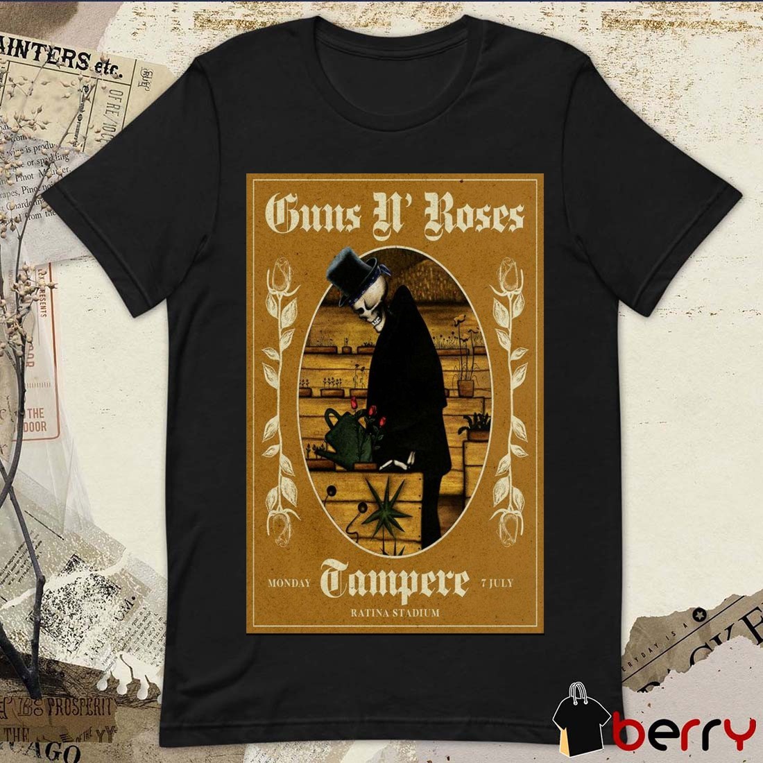 Official Poster Guns N' Roses Monday July 07 2025 Ratina Stadium ...