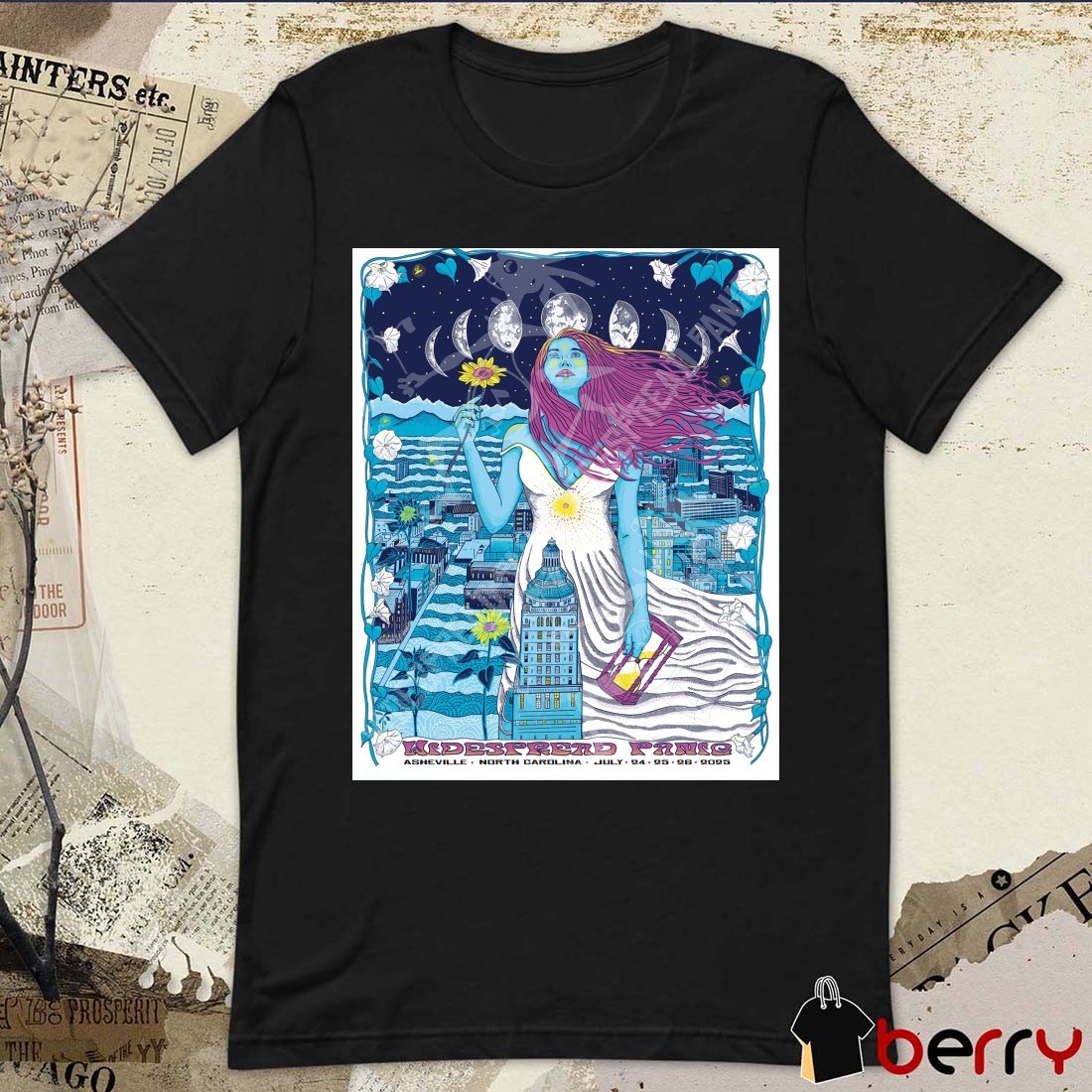 Official Poster Widespread Panic Summer Festivals & Events July 24 - 26 ...