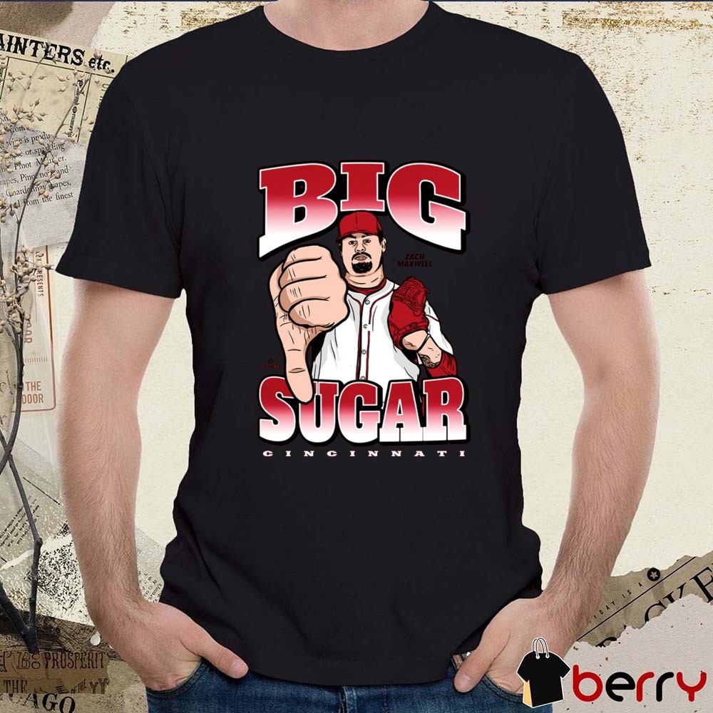 Official Big Sugar Zach Maxwell Cincinnati Reds MLB Baseball ...