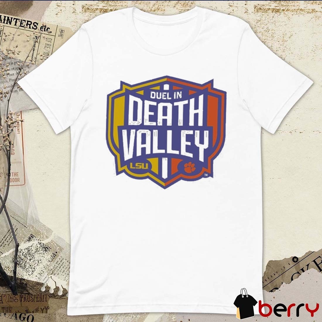 Official Clemson Tigers vs. LSU Tigers Football Duel In Death Valley ...