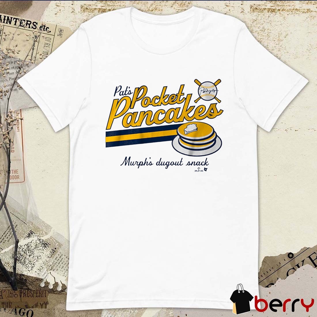 Official Pat Murphy Pocket Pancakes Murph's Dugout Snack Milwaukee ...