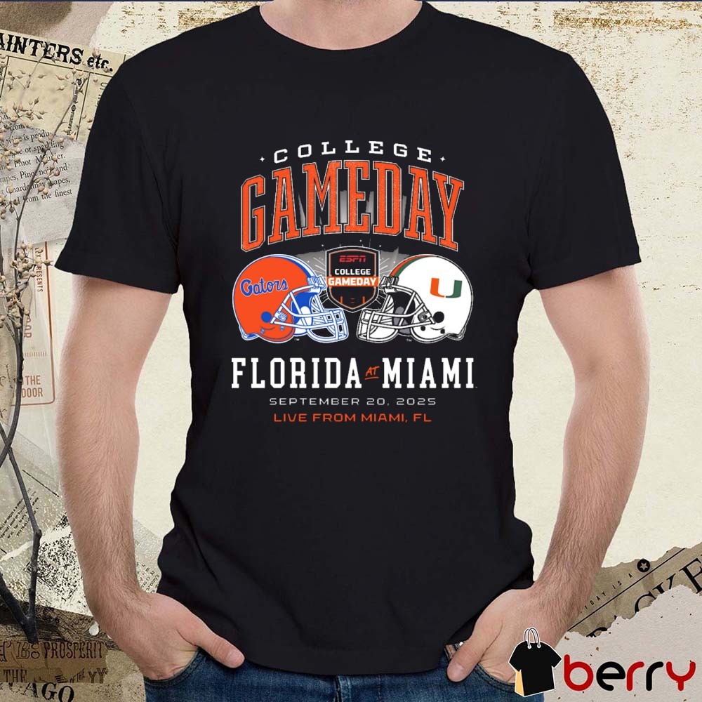 Official ESPN College GameDay Florida Gators vs Miami Hurricanes Live ...