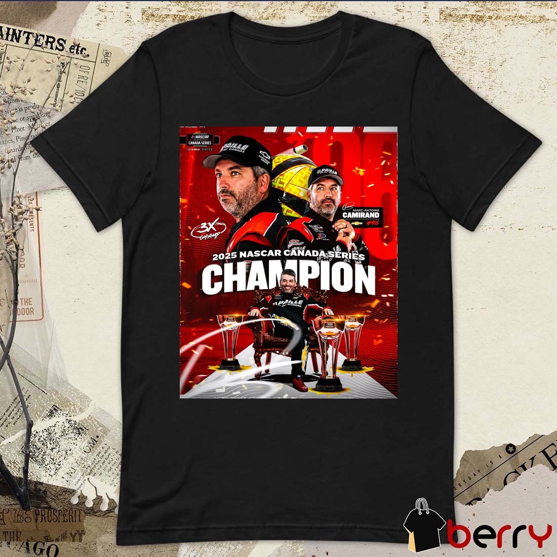 Official Marc-Antoine Camirand 2025 NASCAR Canada Series Champion ...