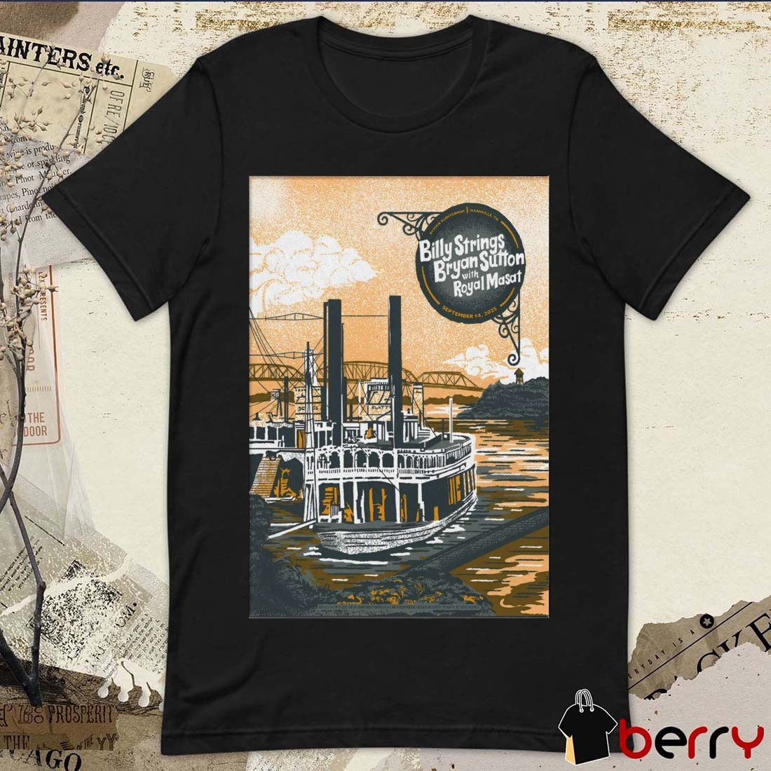 Official Poster Billy Strings And Bryan Sutton With Royal Masat Event ...