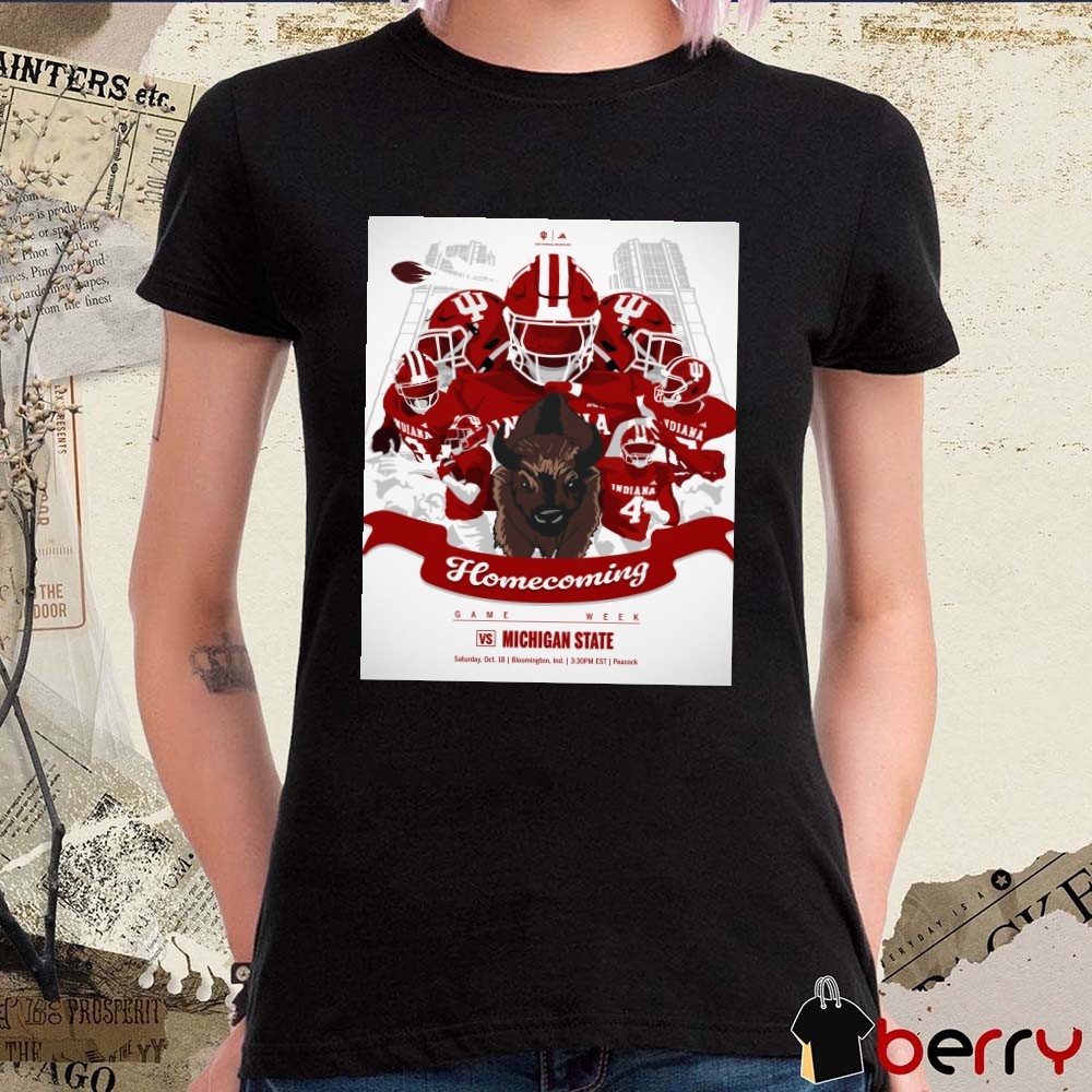 Official Indiana vs Michigan State Homecoming Game Week Saturday ...