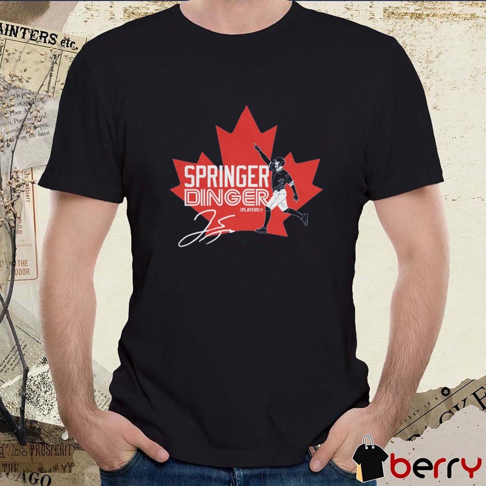 Official Springer Dinger George Springer Toronto Blue Jays MLB Painting ...