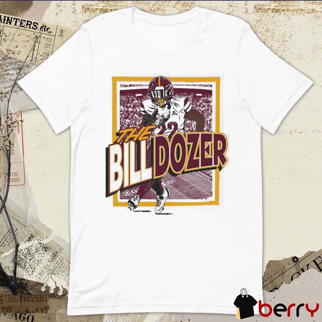 Official The Billdozer Jacory Croskey-Merritt Washington Commanders NFL ...