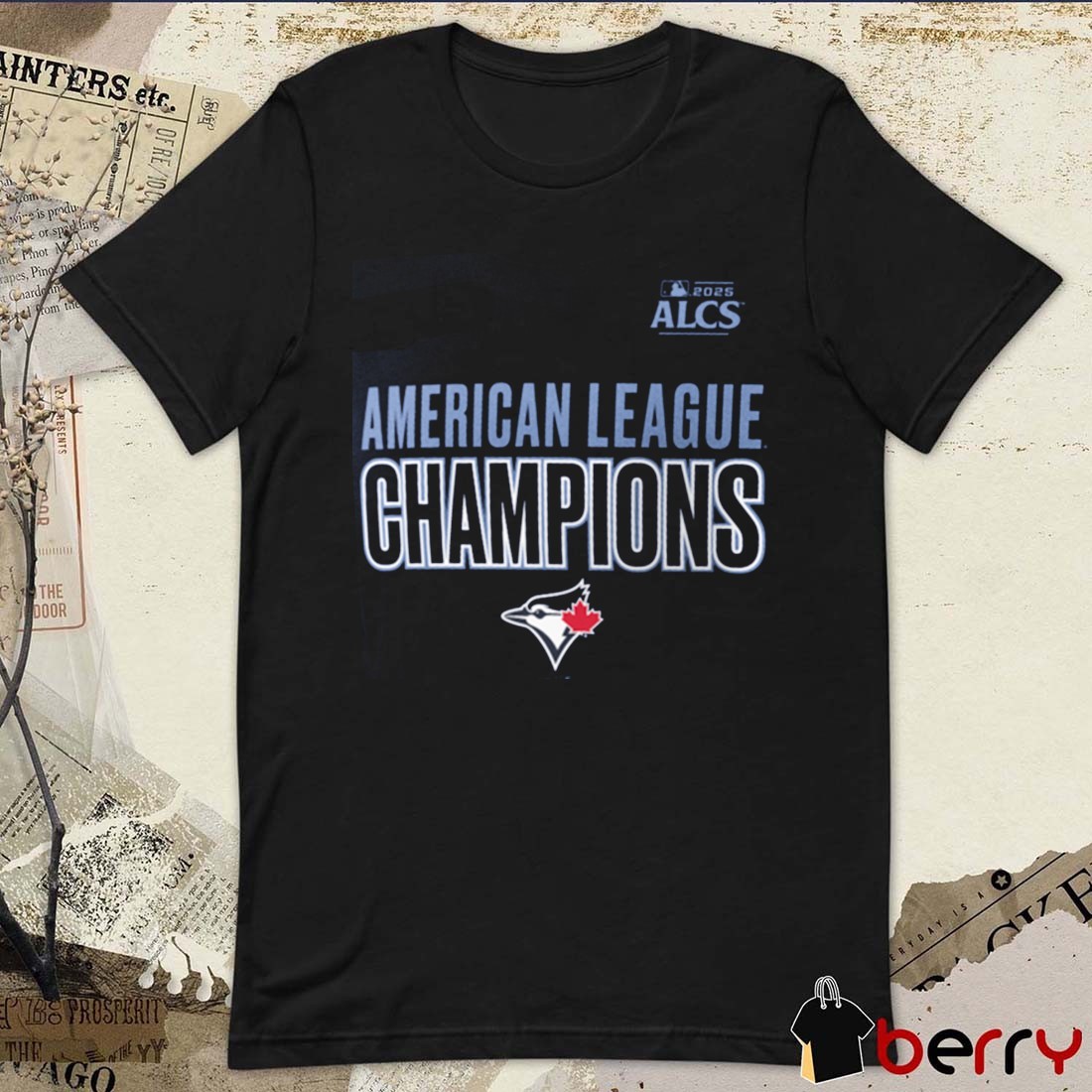 Official Toronto Blue Jays MLB 2025 ALCS American League Champions t ...