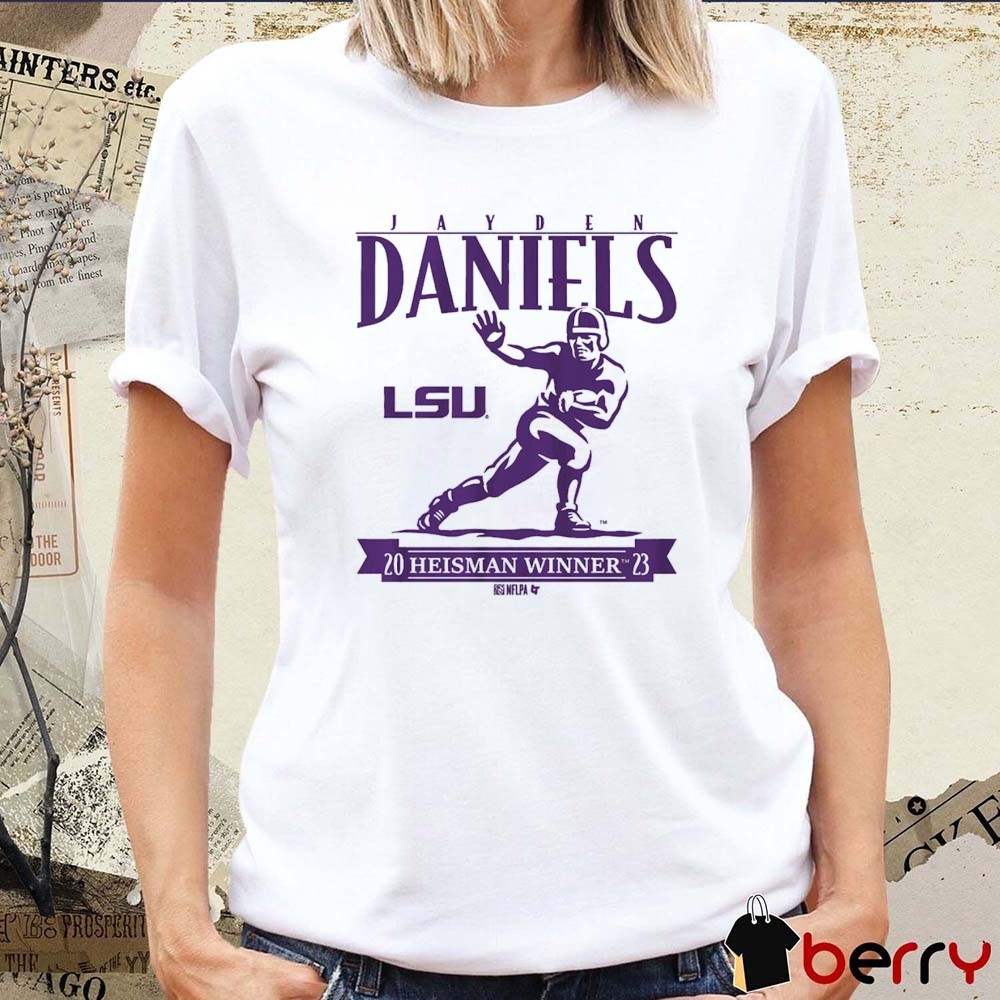 Official LSU Tigers Football Jayden Daniels Heisman Winner Trophy t ...
