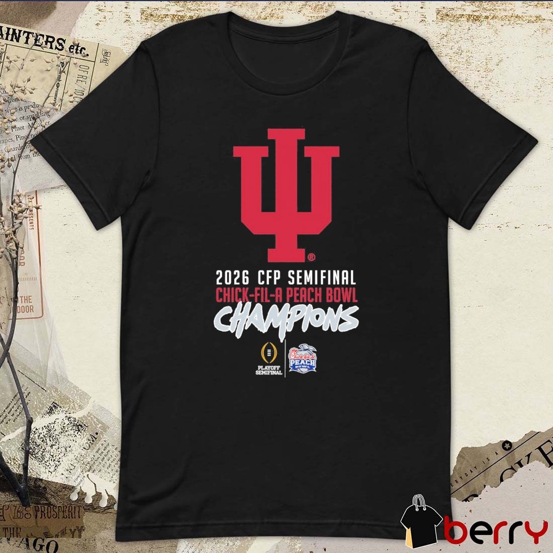 Official Indiana Hoosiers 2026 CFP Semifinal Chick-Fil-A Peach Bowl ...