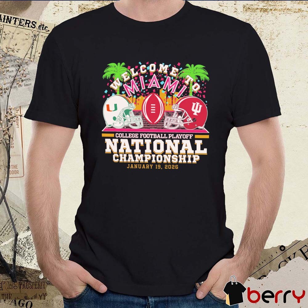 Official Welcome to Miami Indiana Hoosiers vs Miami Hurricanes 2026 CFP ...
